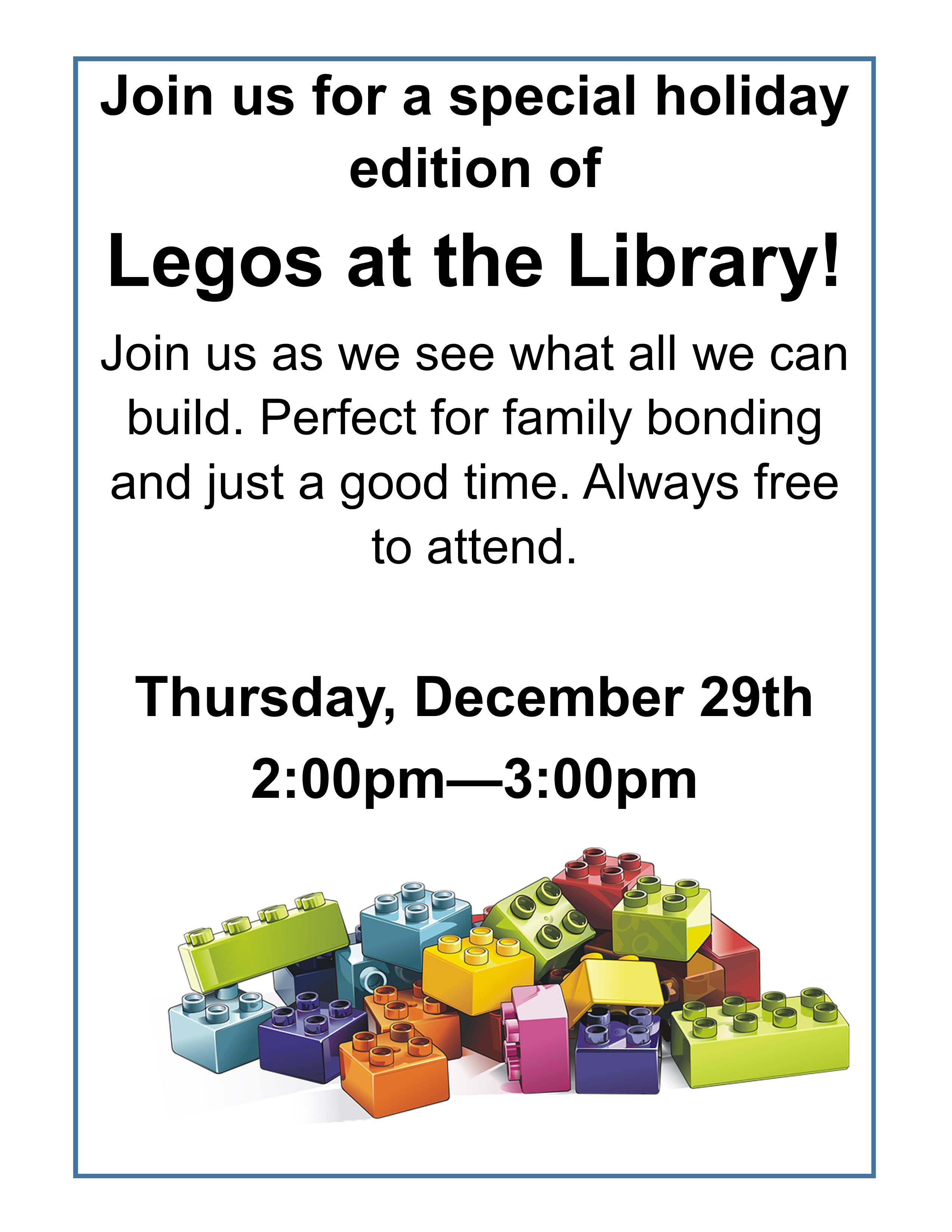 Legos at the Library | Clyde TX